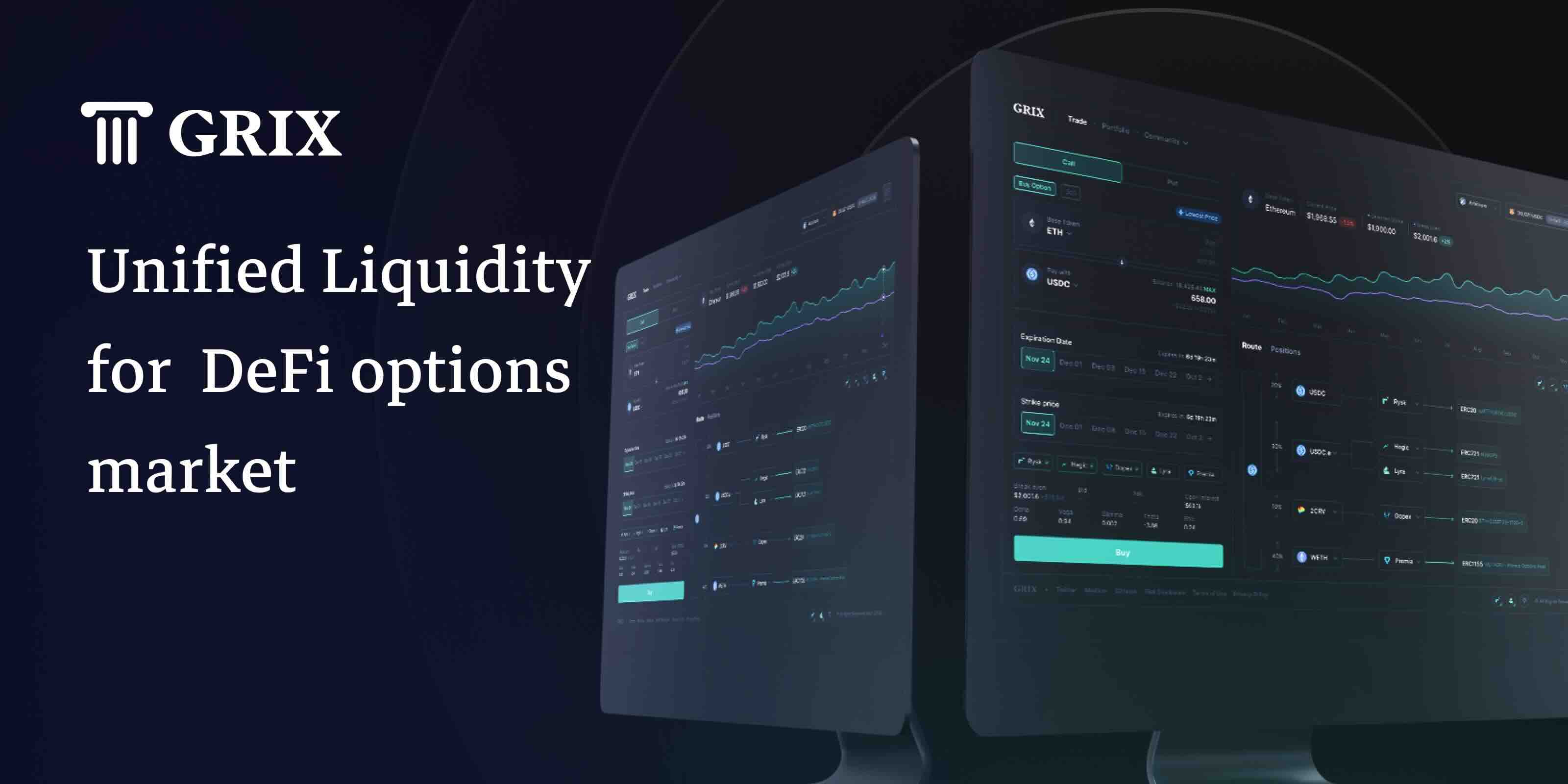 GRIX - Universal DeFi Derivatives Toolkit | AI-Powered Trading Platform